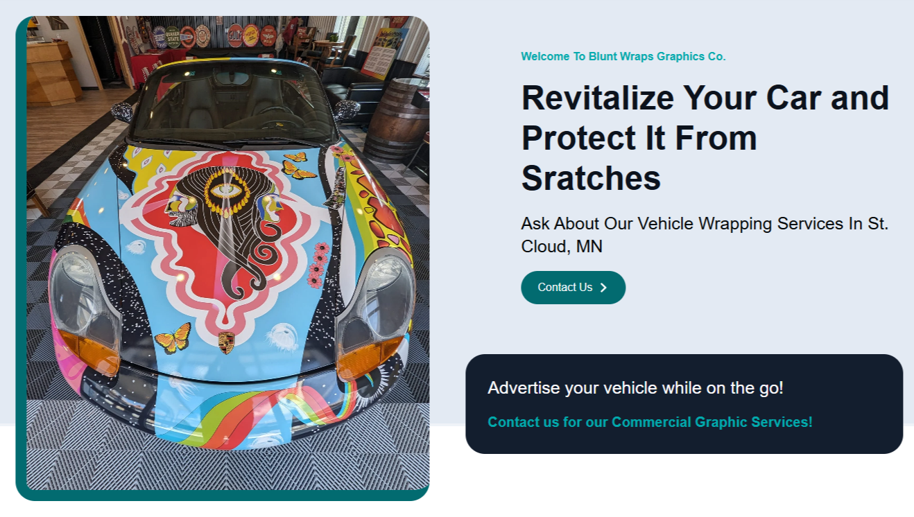 Custom Graphics – Blunt Wraps Graphics Co.